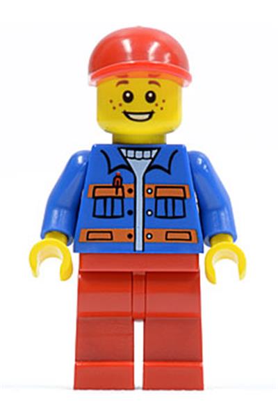 LEGO Construction Worker Minifigure cty0248 | BrickEconomy