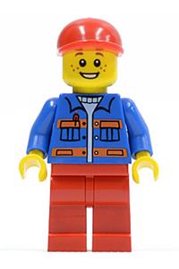 LEGO Construction Worker Minifigure cty0248 | BrickEconomy