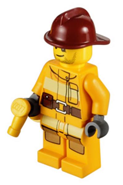 LEGO Firefighter Minifigure cty0302 | BrickEconomy