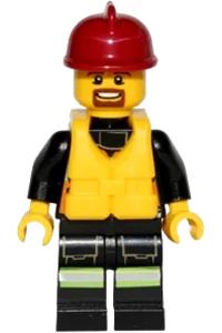 LEGO Firefighter Minifigure cty0382 | BrickEconomy