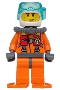 LEGO Coast Guard Diver Minifigure cty0412 | BrickEconomy