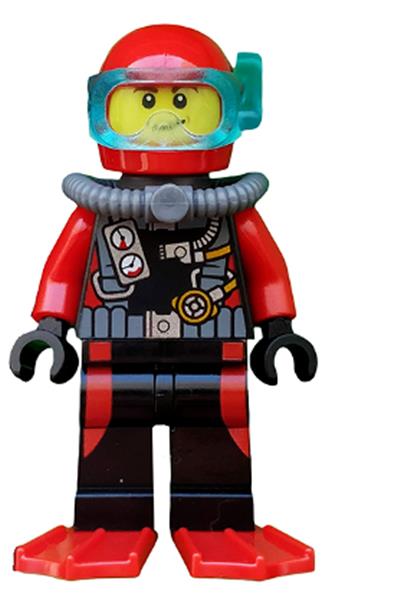 LEGO Scuba Diver Minifigure cty0558 | BrickEconomy