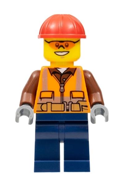 LEGO Construction Worker Minifigure cty0584 | BrickEconomy