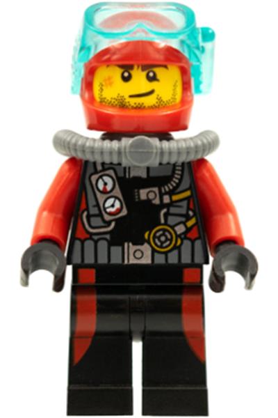 LEGO Scuba Diver Minifigure cty0599 | BrickEconomy