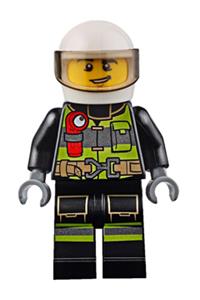 LEGO Firefighter Male Minifigure cty0652 | BrickEconomy