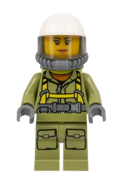 LEGO Volcano Explorer Female Worker Minifigure cty0681 | BrickEconomy