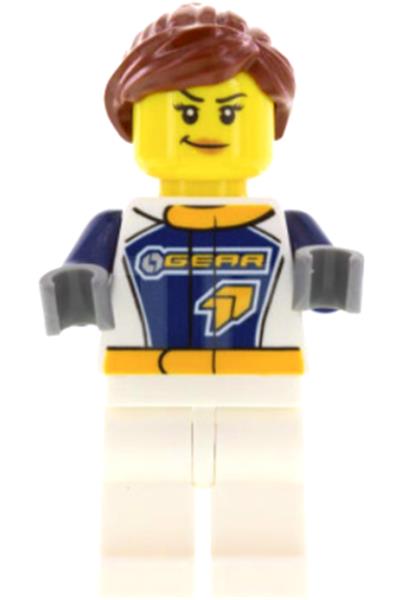 LEGO Dragster Transport Truck Driver Minifigure cty0750 | BrickEconomy