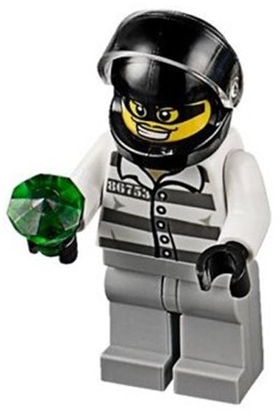 LEGO Jail Prisoner Minifigure cty0751 | BrickEconomy