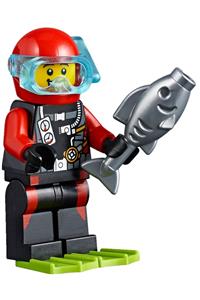 LEGO Scuba Diver Minifigure cty0764 | BrickEconomy