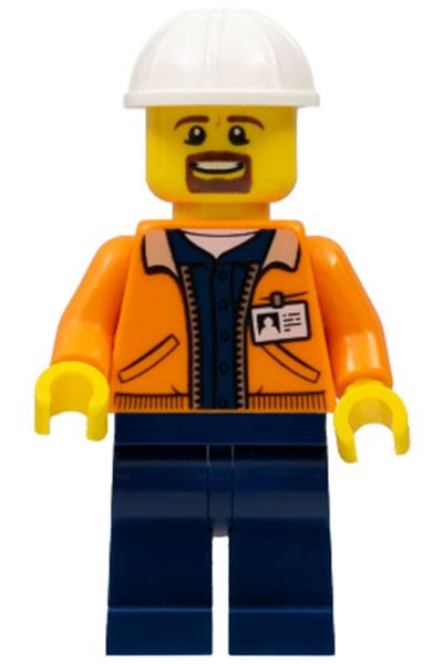 LEGO Miner Equipment Operator Minifigure cty0875 | BrickEconomy