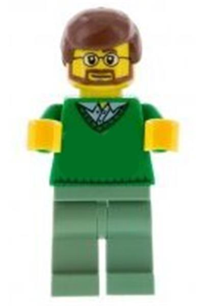 LEGO Male in V-Neck Sweater Minifigure cty0893 | BrickEconomy