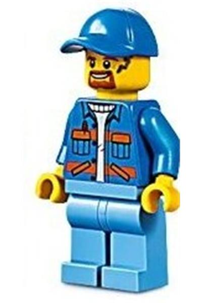 LEGO Garbage Worker Minifigure cty0956 | BrickEconomy