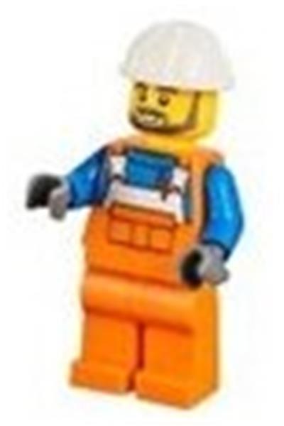 LEGO Construction Worker Minifigure cty0971 | BrickEconomy