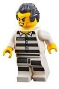 LEGO Jail Prisoner Minifigure cty0978 | BrickEconomy