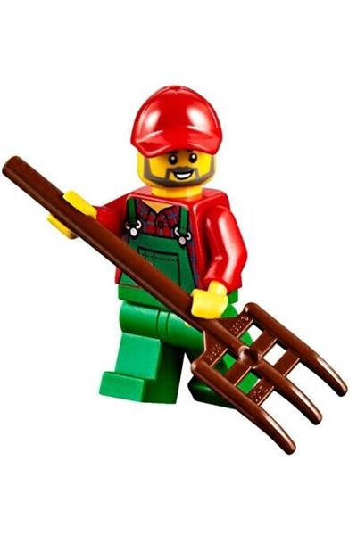 LEGO Farmer Minifigure cty0984 | BrickEconomy