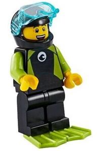 LEGO Diver Minifigure cty1052 | BrickEconomy