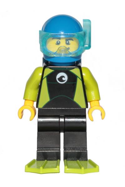 LEGO Diver Minifigure cty1062 | BrickEconomy