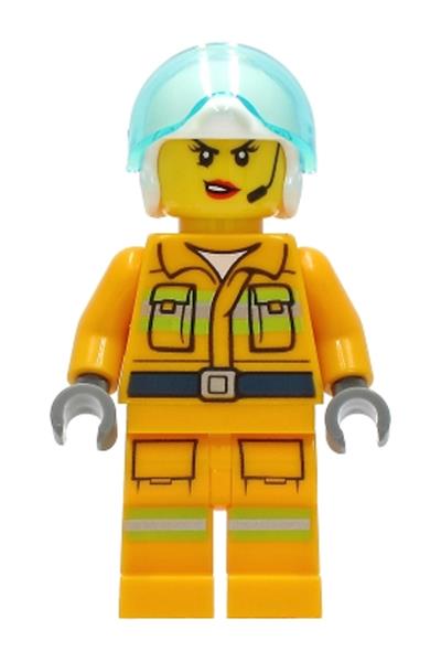 LEGO Firefighter Chopper Piolet Minifigure cty1282 | BrickEconomy