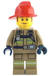 LEGO Firefighter Bob Minifigure cty1287 | BrickEconomy