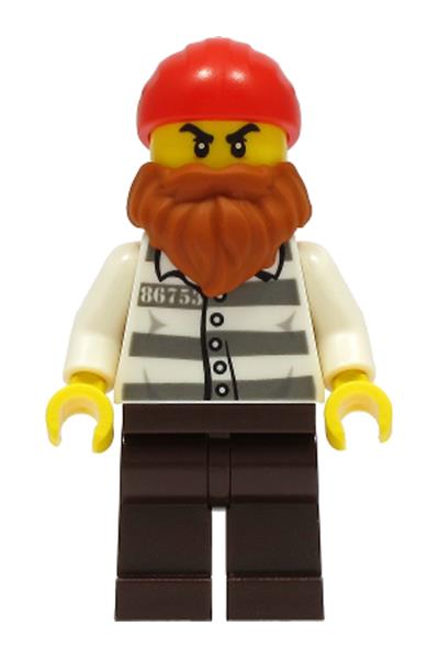 LEGO Jail Prisoner 86753 Minifigure cty1310 | BrickEconomy