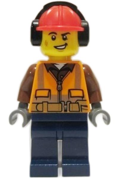 LEGO Construction Worker Minifigure cty1317 | BrickEconomy