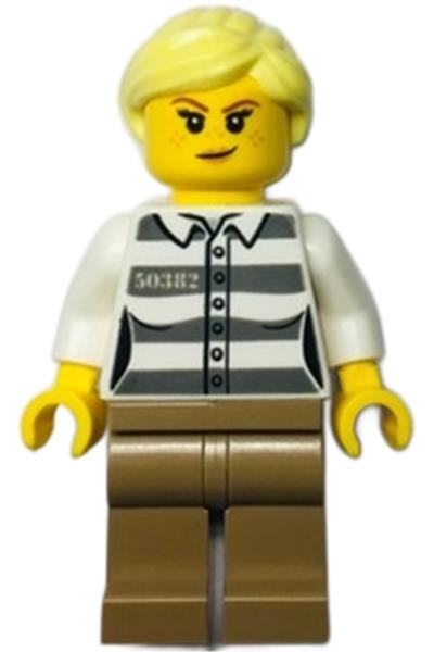 LEGO Jail Prisoner 50382 Minifigure cty1368 | BrickEconomy