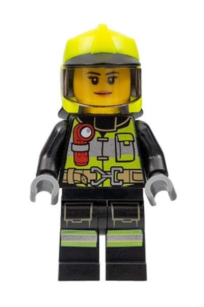 LEGO Firefighter Female Minifigure cty1371 | BrickEconomy