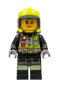 LEGO Firefighter Female Minifigure cty1371 | BrickEconomy