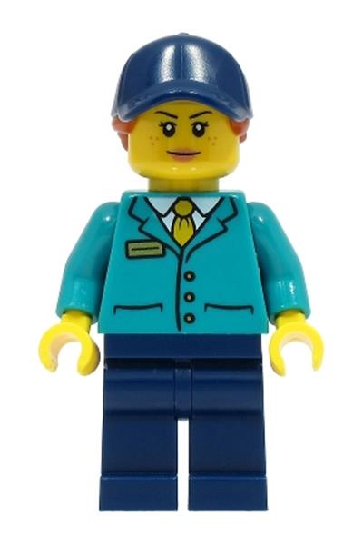 LEGO Train Platform Guard Minifigure cty1495 | BrickEconomy