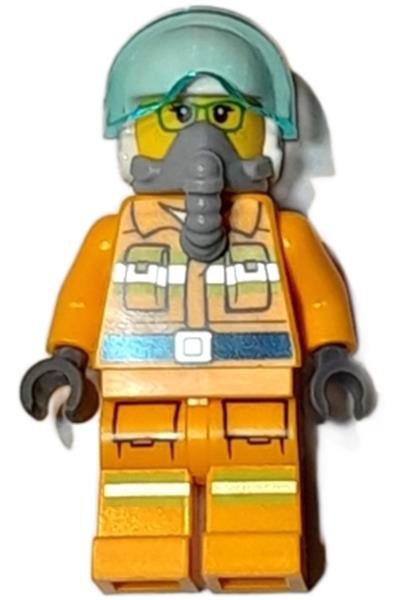 LEGO Firefighter Reflective Stripes Minifigure cty1513 | BrickEconomy