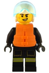 LEGO Firefighter Male Minifigure cty1549 | BrickEconomy