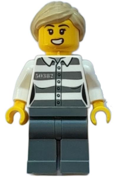 LEGO Jail Prisoner 50382 Minifigure cty1595 | BrickEconomy
