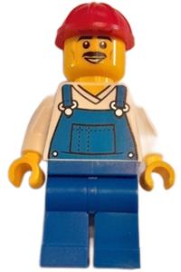 LEGO Construction Worker Minifigure cty1601 | BrickEconomy