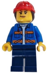 LEGO Construction worker Minifigure cty1605 | BrickEconomy