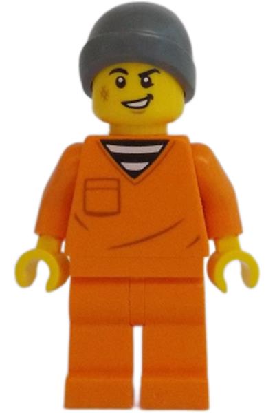 LEGO City Jail Prisoner Male Minifigure cty1699 | BrickEconomy