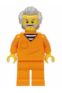 LEGO City Jail Prisoner Male Minifigure cty1701 | BrickEconomy