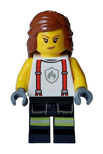 LEGO Firefighter Female Minifigure cty1715 | BrickEconomy