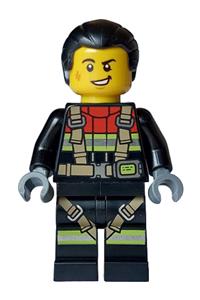 LEGO Firefighter Male Minifigure cty1747 | BrickEconomy