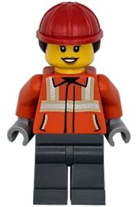 LEGO Female Construction Worker cty1789 | BrickEconomy