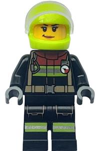 LEGO Firefighter Female Minifigure cty1794 | BrickEconomy