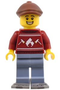 LEGO Man in Holiday Sweater Minifigure cty1822 | BrickEconomy