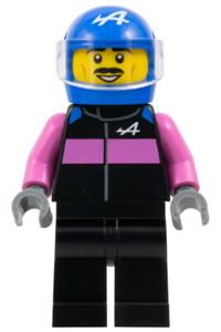 LEGO Formula 1 Driver Alpine Minifigure cty1832 | BrickEconomy