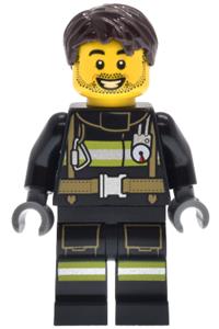 LEGO Firefighter Male Minifigure cty1884 | BrickEconomy