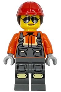 LEGO Female Construction Worker cty1909 | BrickEconomy