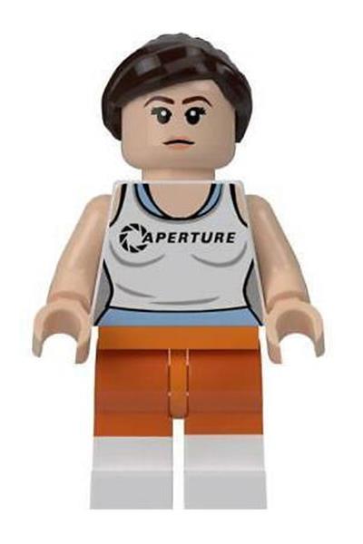 LEGO Chell Minifigure dim006 | BrickEconomy