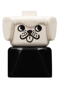 LEGO Duplo Dog on Black Base dupfig001 | BrickEconomy