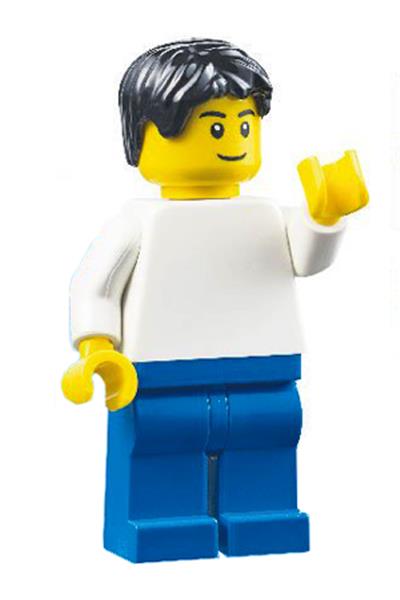 LEGO Male with plain White Torso Minifigure edu005 | BrickEconomy
