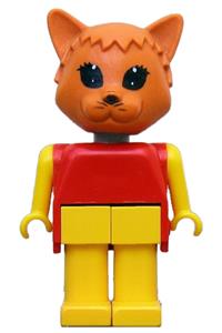 LEGO Fabuland Charlie Cat fab3f | BrickEconomy
