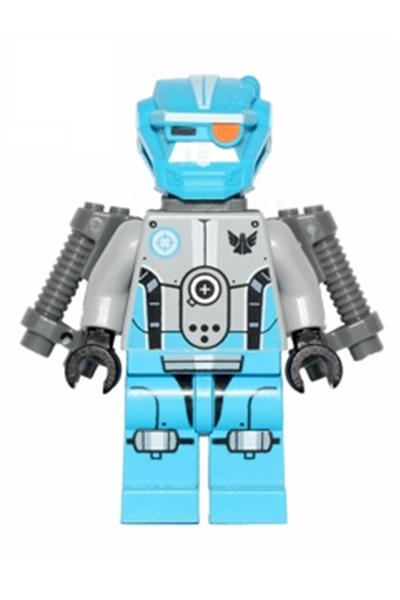 LEGO Dark Azure Robot Sidekick Minifigure gs002 | BrickEconomy