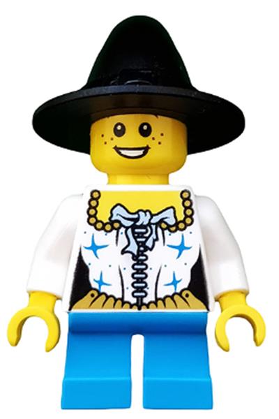 LEGO Girl with Black Witch Hat Minifigure hol062 | BrickEconomy